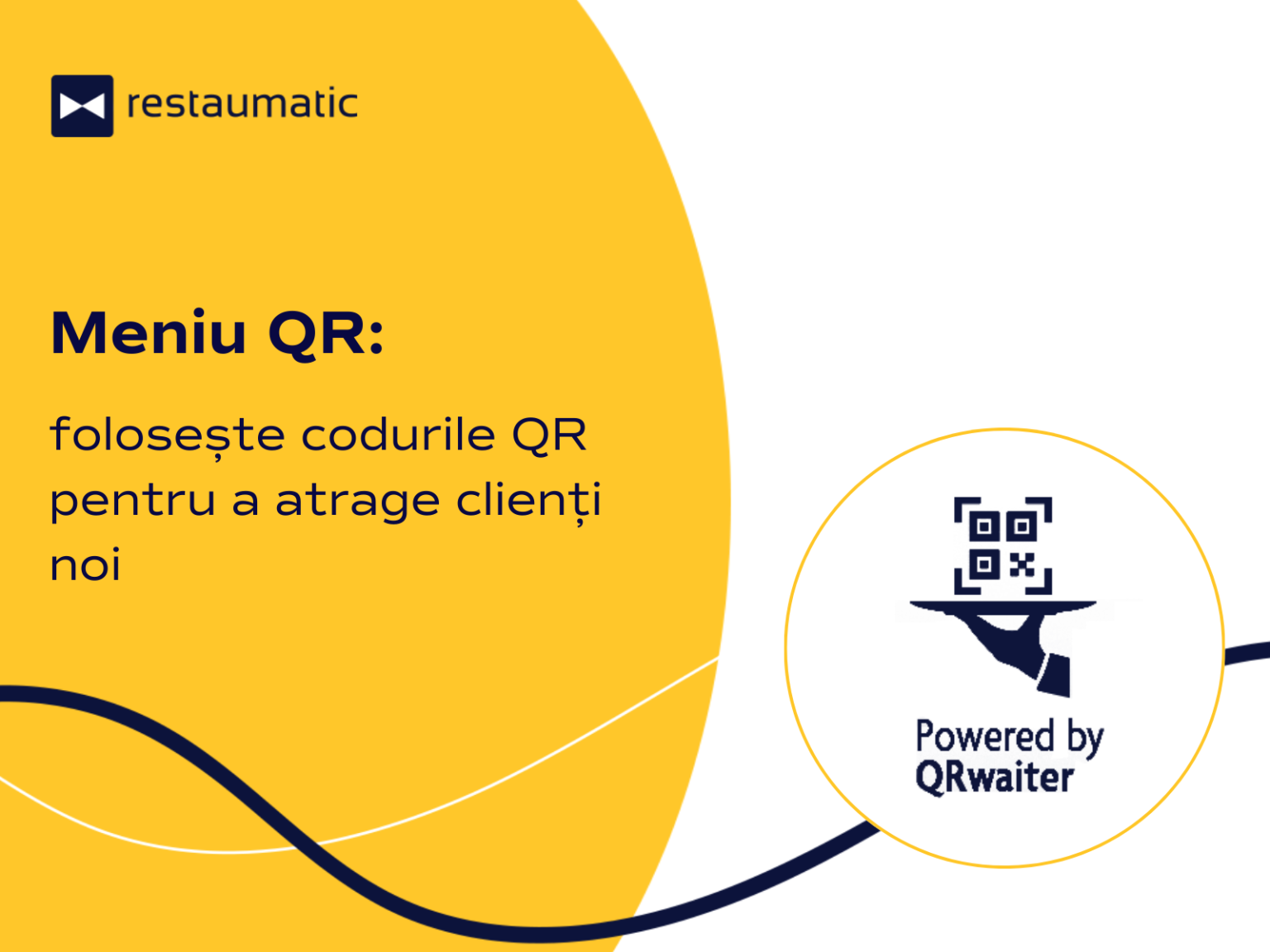 Meniu QR - un meniu modern de restaurant pe un cod QR