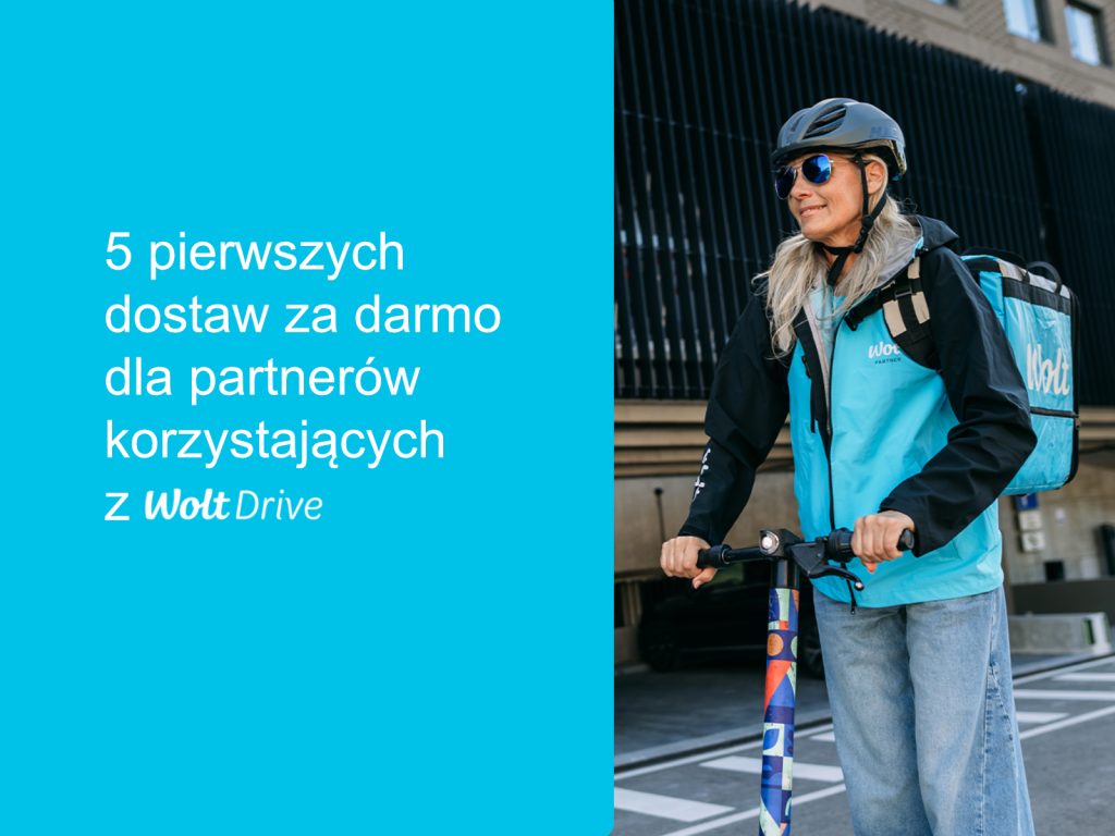 Promocja. 5 Pierwszych dostaw za darmo z Wolt Drive! - Restaumatic